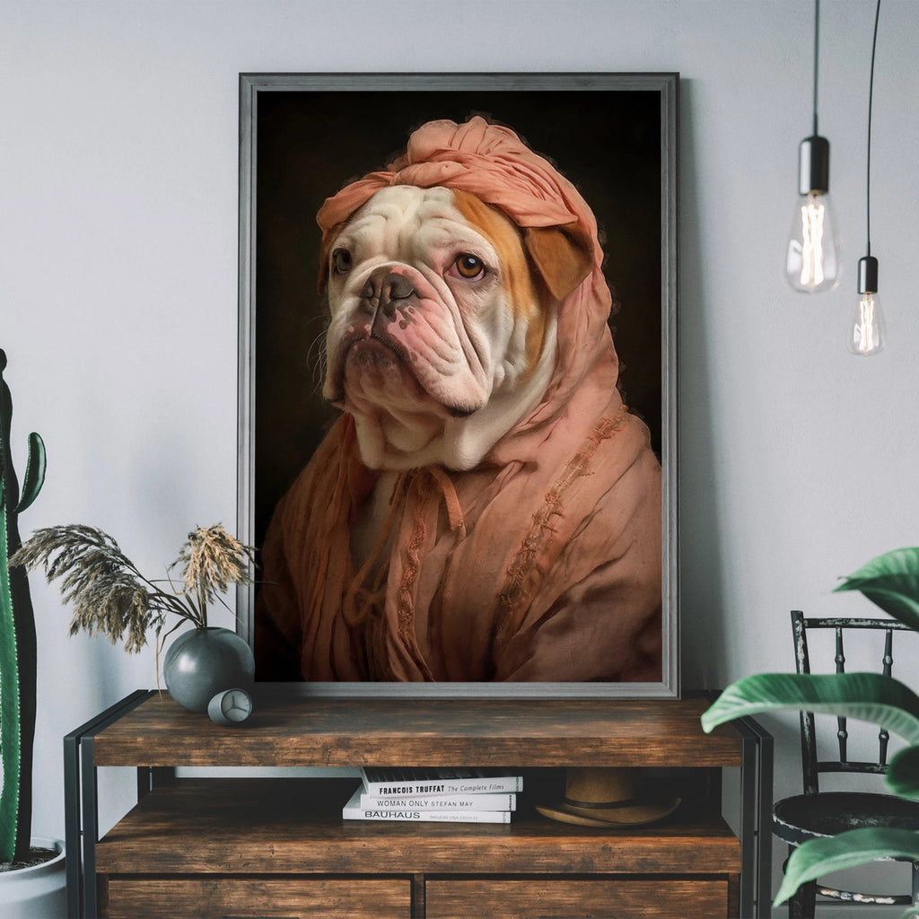 Bulldog Art Poster - Limited Abode